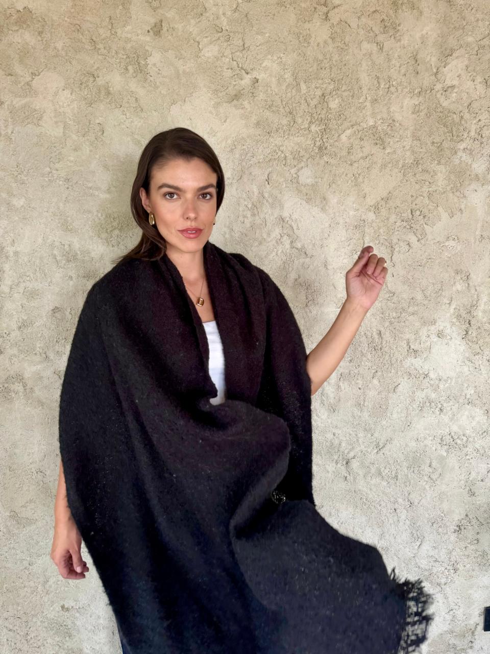 Black Scarf – Delilah Apparel